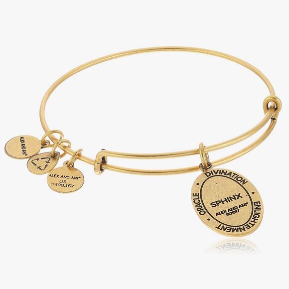 Alex and Ani | Jewelry | New Alex And Ani Path Of Symbols Sphinx Charm Bangle Bracelet In ...